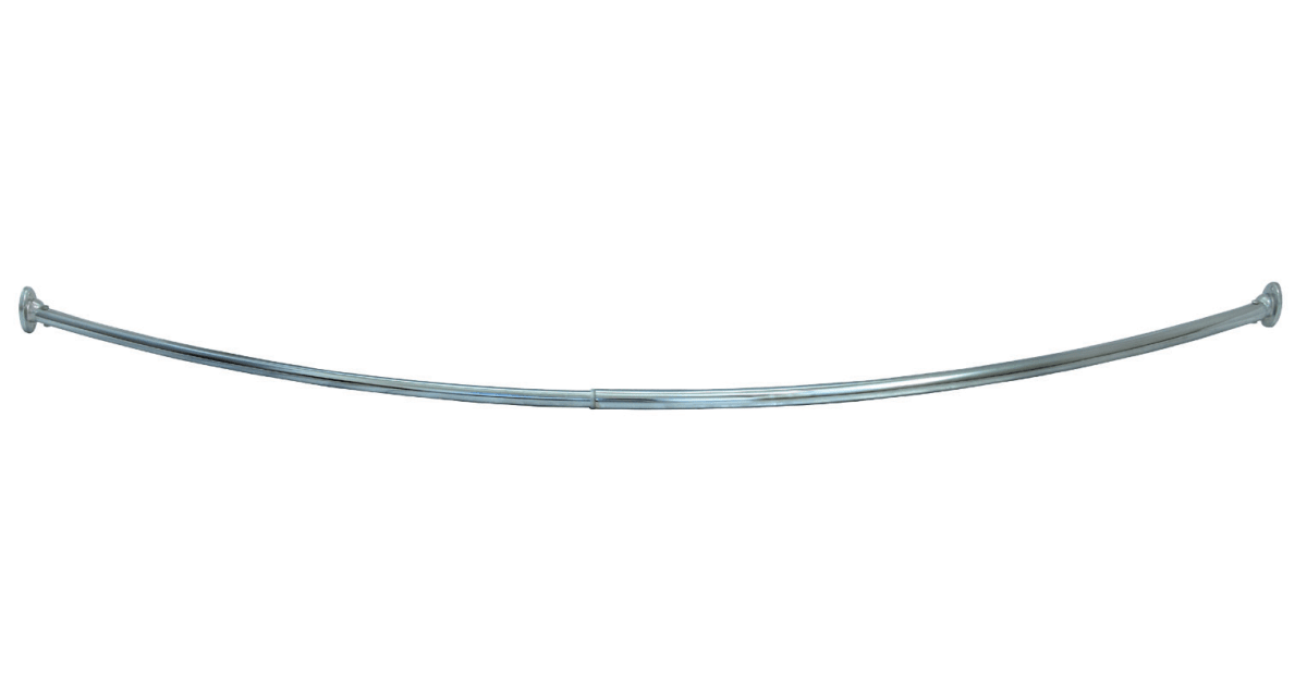 Design House 533620 55" to 63" Adjustable Curved Shower Rod | Ferguson Home