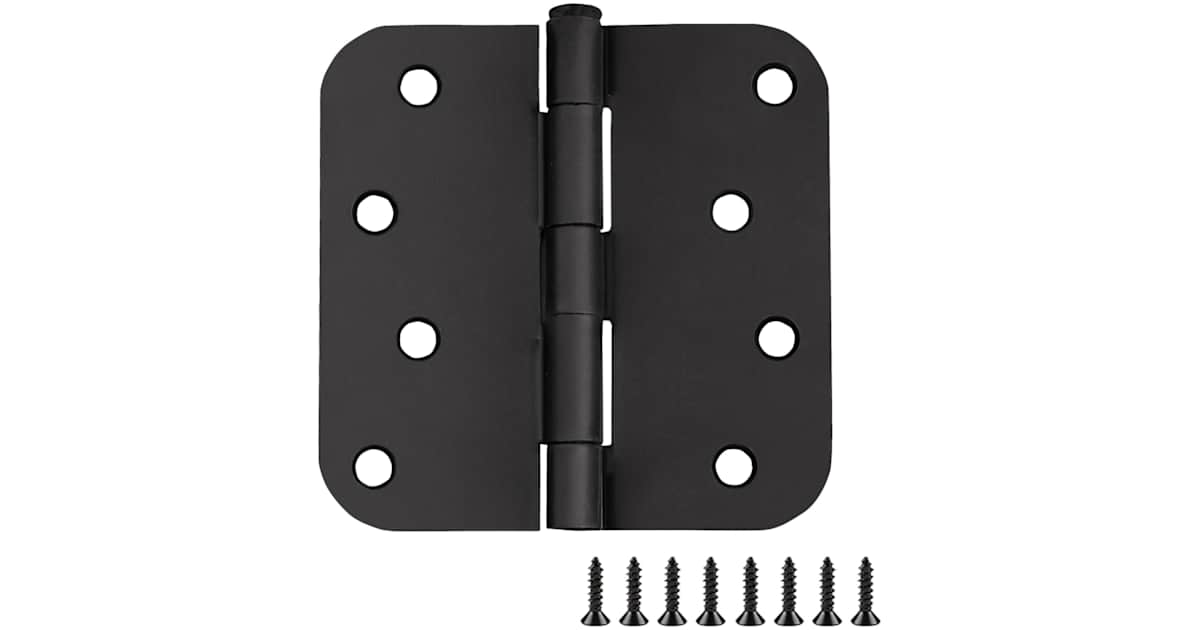Design House 188979 4" x 4" Butt 5/8" Radius Corner Surface Mount Door ...