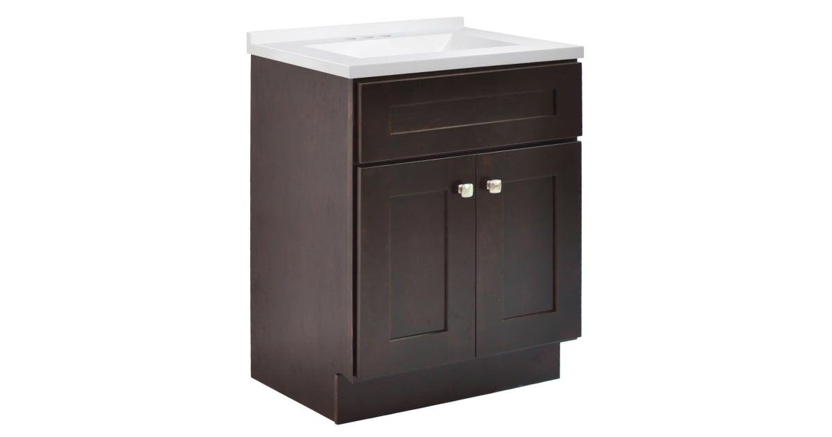 Design House 215475 Brookings 25" Free Standing Single Basin Vanity Set ...
