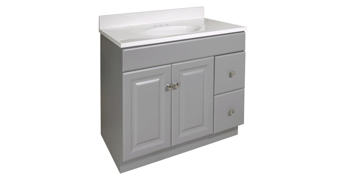 Design House 216028 Wyndham 37" Free Standing Single Basin Vanity Set ...