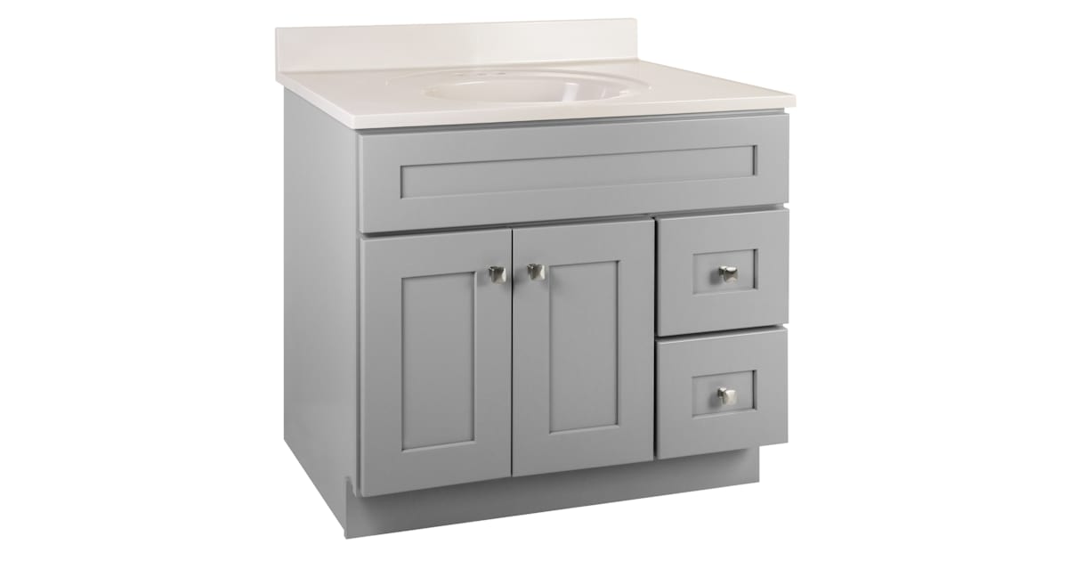 Design House 216127 Brookings 36" Free Standing Single Basin Vanity Set ...
