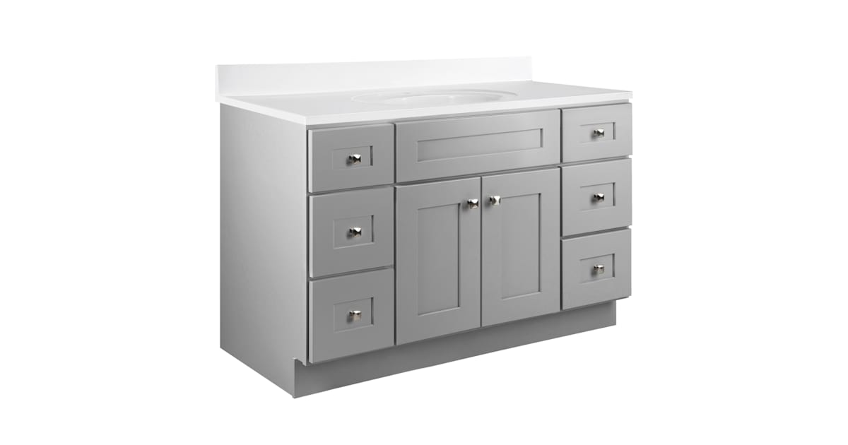 Design House 231613 Brookings 48" Free Standing Single Basin Vanity Set ...