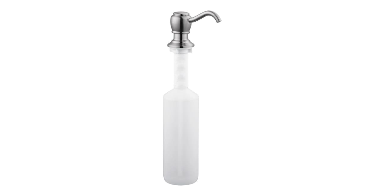 Design House 522250 Satin Nickel Deck Mounted Soap Dispenser | Ferguson ...