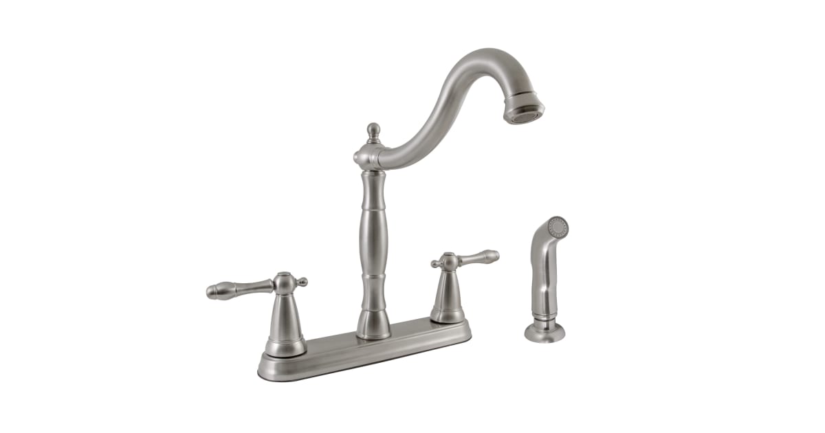 Design House 523241 Oakmont 1.8 GPM Standard Faucet - Includes Side ...
