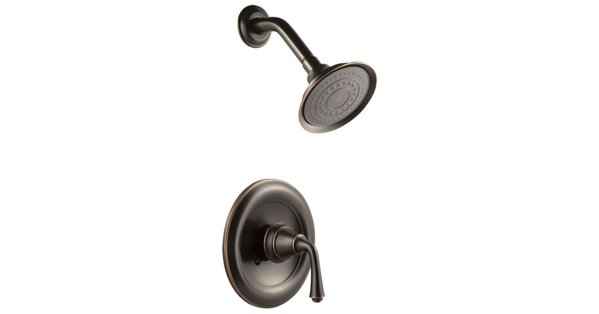 Design House 524694 Single Handle Pressure Balanced Shower Only Valve ...