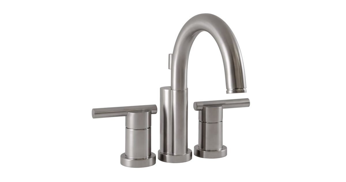 Design House 525758 Geneva 1.2 GPM Centerset Bathroom Faucet with Drain ...