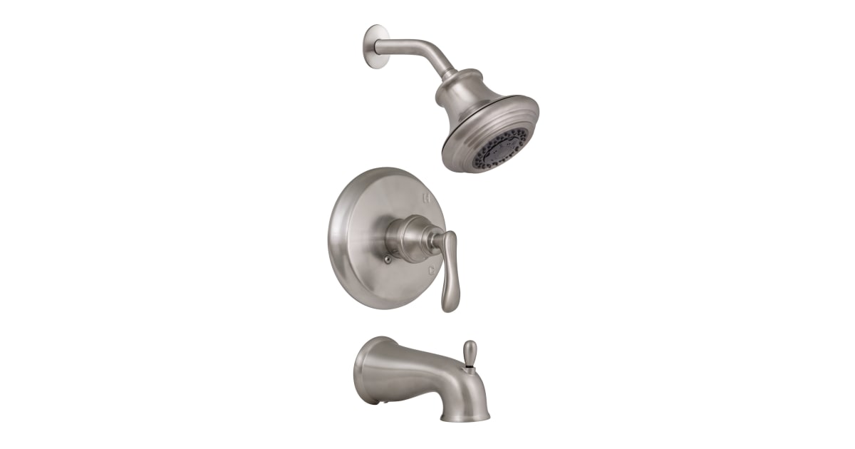 Design House 525782 Madison Tub and Shower Trim Package with 1.8 GPM ...