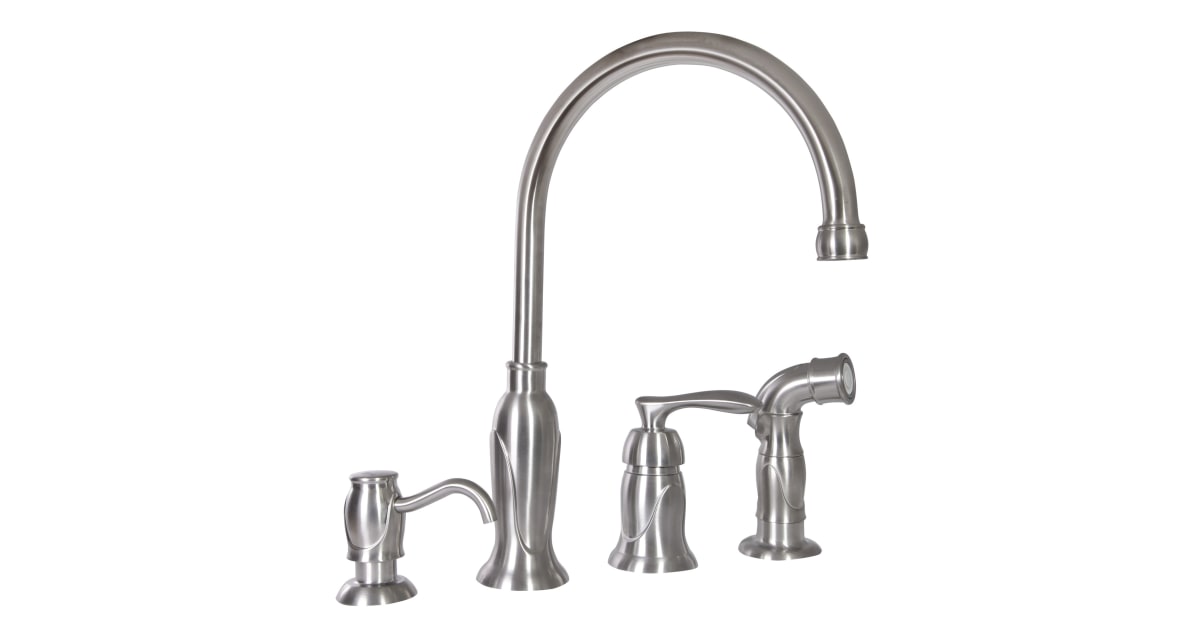 Design House 525808 Madison 1.8 GPM Widespread Faucet - Includes Soap ...