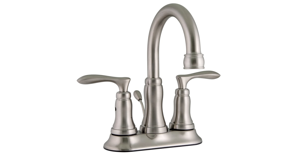 Design House 525840 Madison 1.2 GPM Centerset Bathroom Faucet with ...