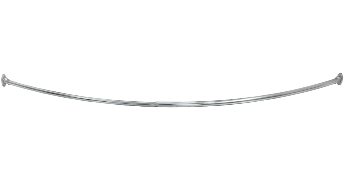Design House 533604 44" to 63" Adjustable Curved Shower Rod | Ferguson Home
