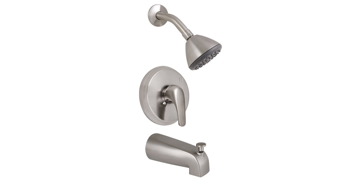 Design House 547463 Tub and Shower Trim Package with 1.8 GPM Single ...