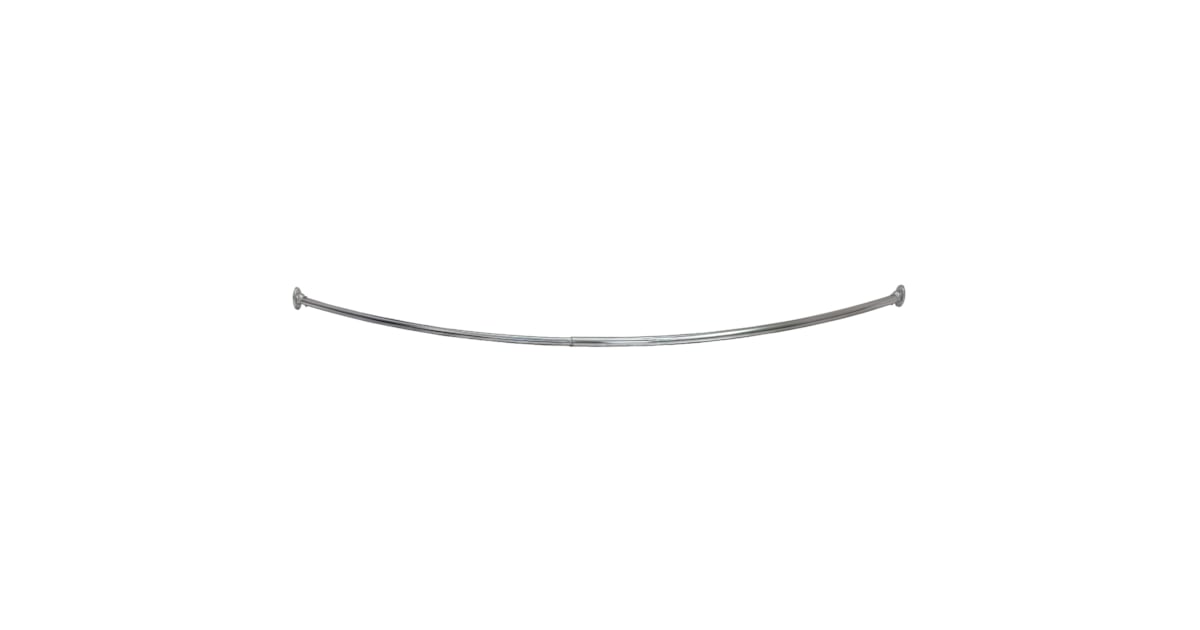 Design House 558494 72" Curved Shower Rod | Ferguson Home