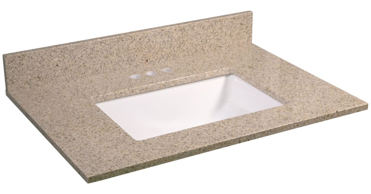 Design House 563163 31" Granite Vanity Top with Backsplash and ...