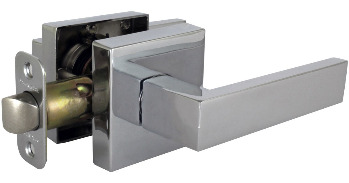 Design House 581157 Karsen Passage Door Lever Set with Square Rose ...