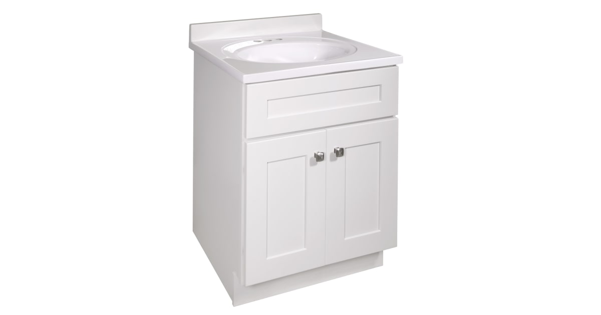 Design House 584862 Brookings 24" Free Standing Single Basin Vanity Set ...