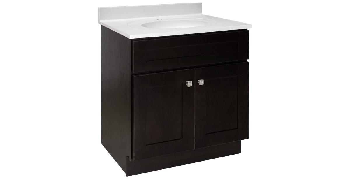 Design House 585299 Brookings 31" Free Standing Single Basin Vanity Set ...