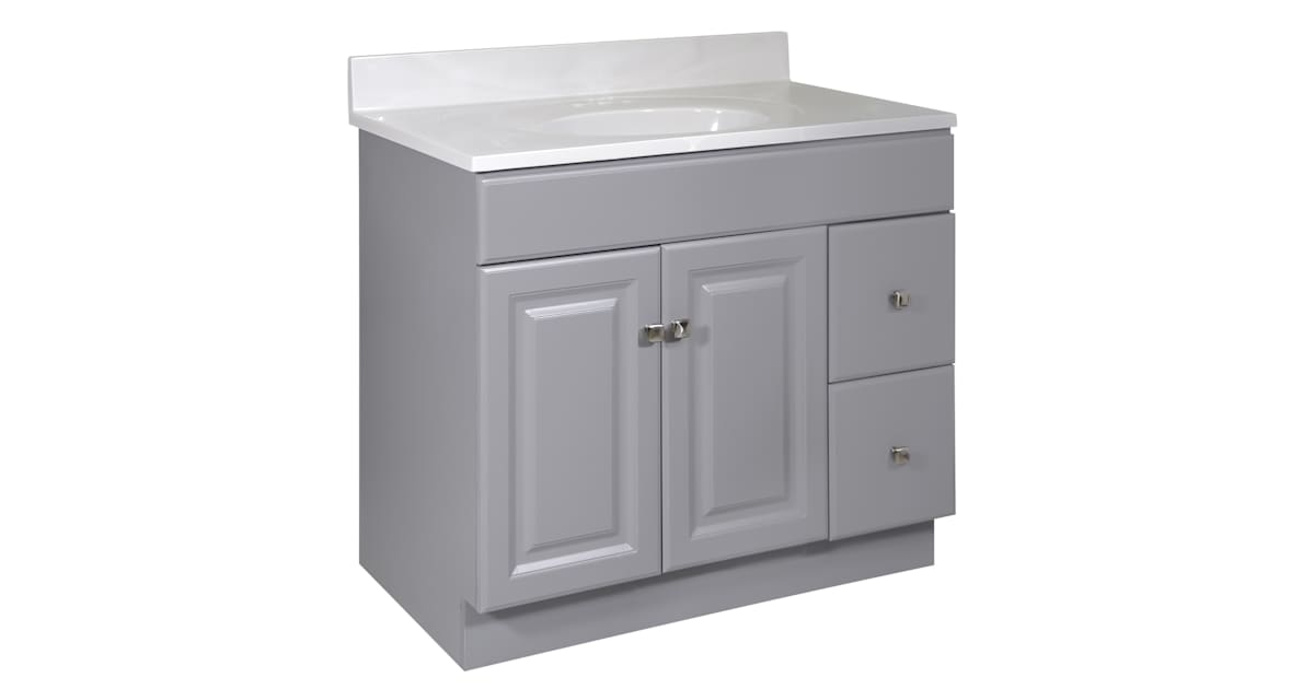 Design House 585422 Wyndham 36" Free Standing Single Basin Vanity Set ...