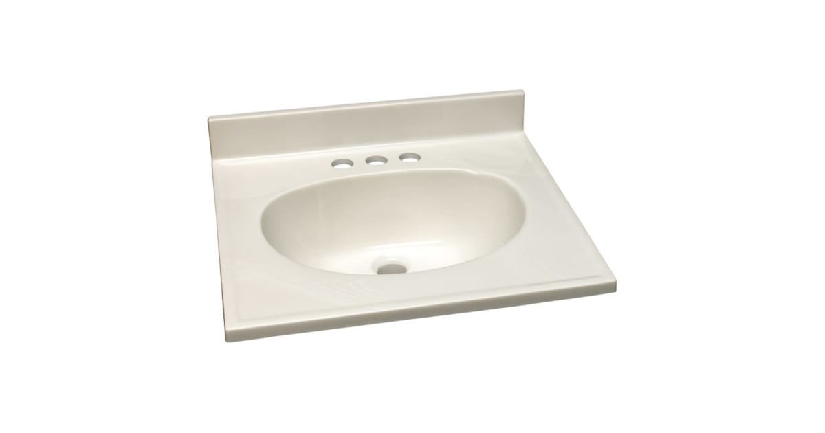 Design House 586263 19" Cultured Marble Vanity Top with Backsplash ...