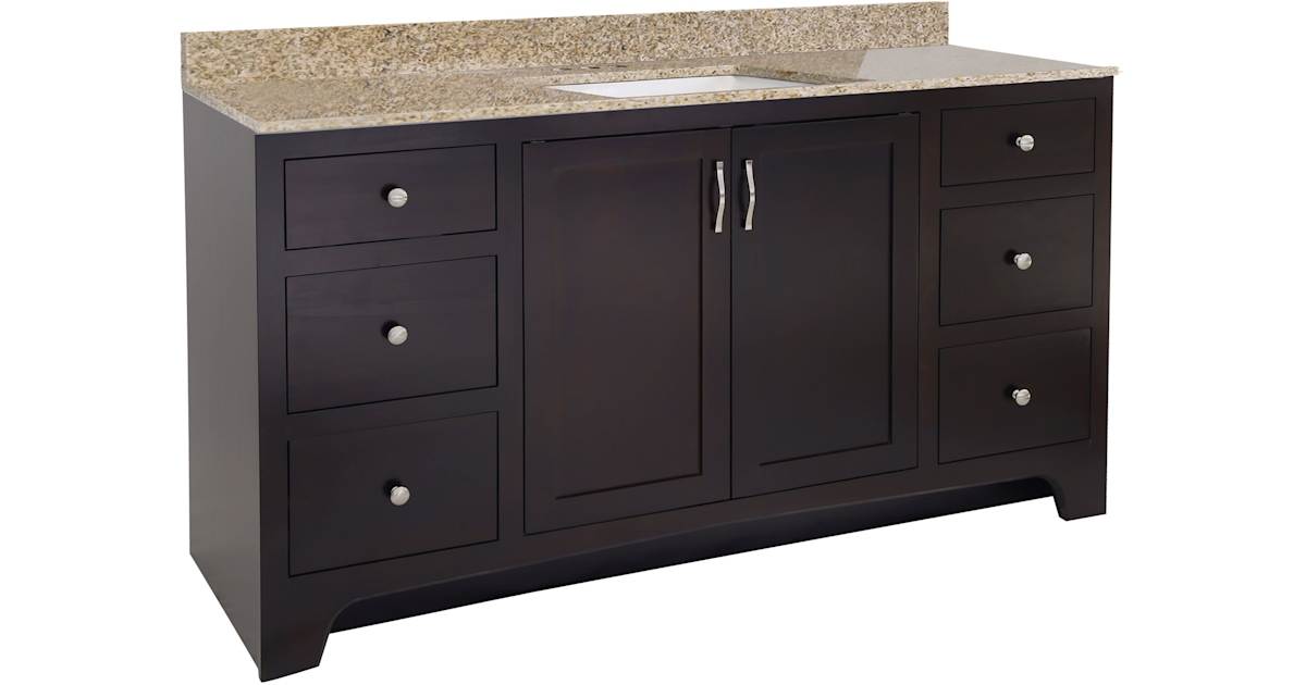 Design House 592329 Ventura 49" Free Standing Single Basin Vanity Set ...