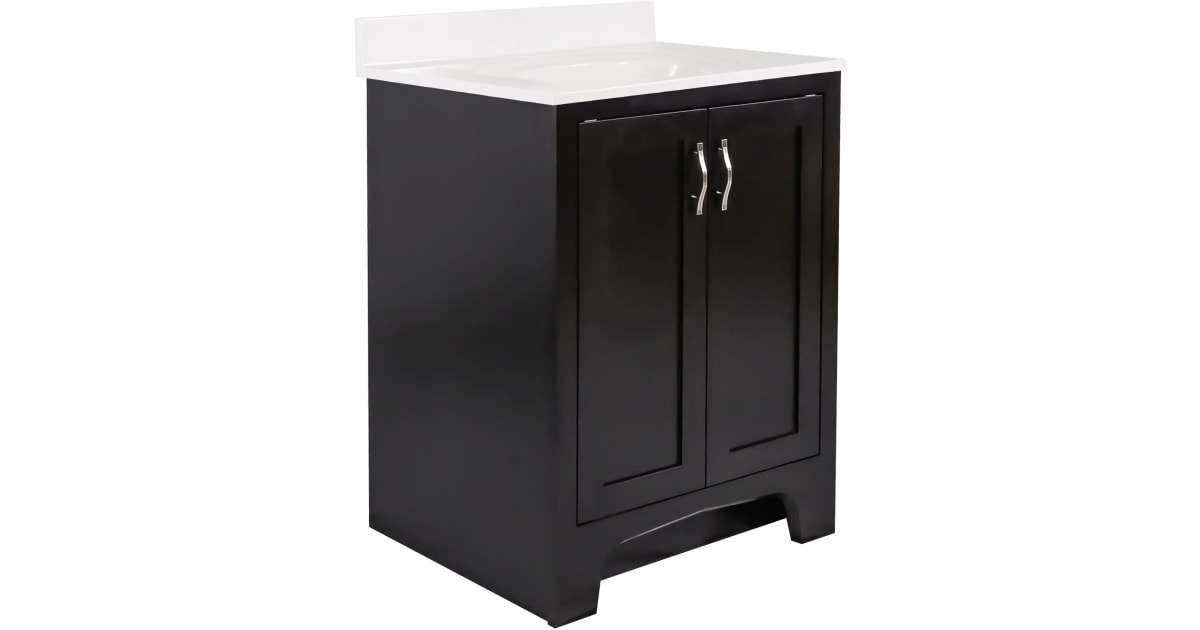 Design House 592535 Ventura 25" Free Standing Single Basin Vanity Set ...