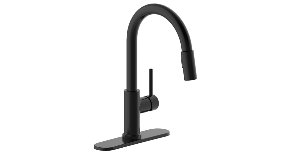 Design House 593848 Eastport II 1.8 GPM Single Hole Pull Down Kitchen ...
