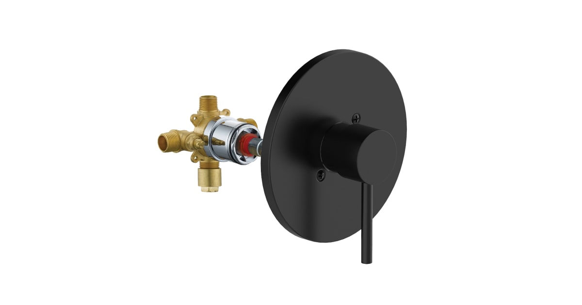 Design House 594366 Eastport II Pressure Balanced Valve Trim Only with ...