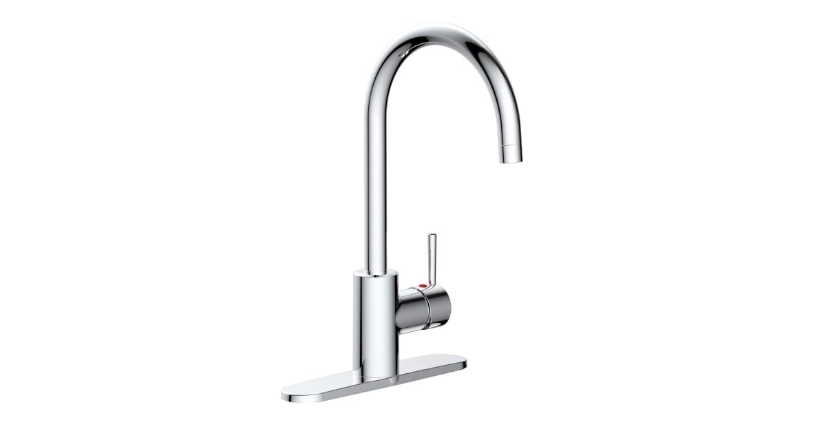 Design House 595660 Eastport ll Single Lever Handle Kitchen Faucet ...