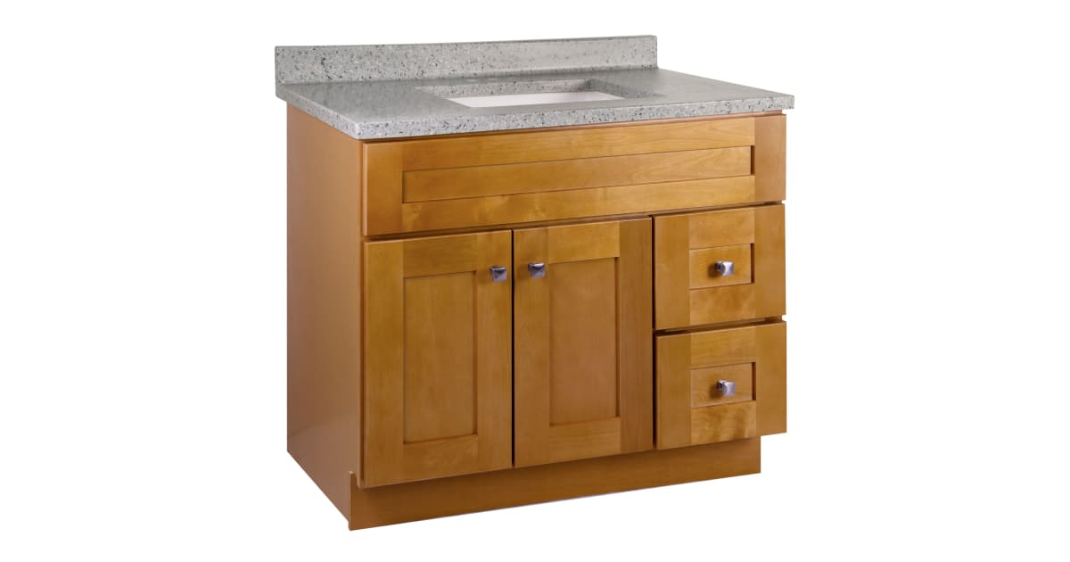 Design House 598078 Brookings 37" Free Standing Single Basin Vanity Set ...
