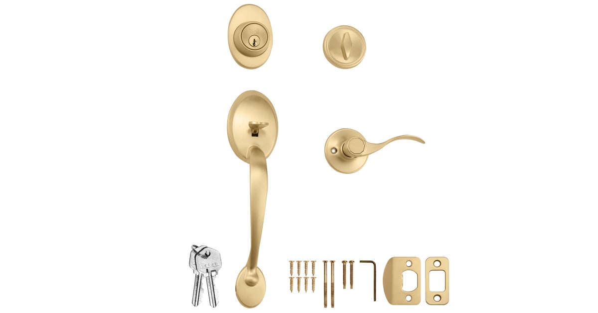 Design House 728915 Coventry Sectional Single Cylinder Keyed Entry ...