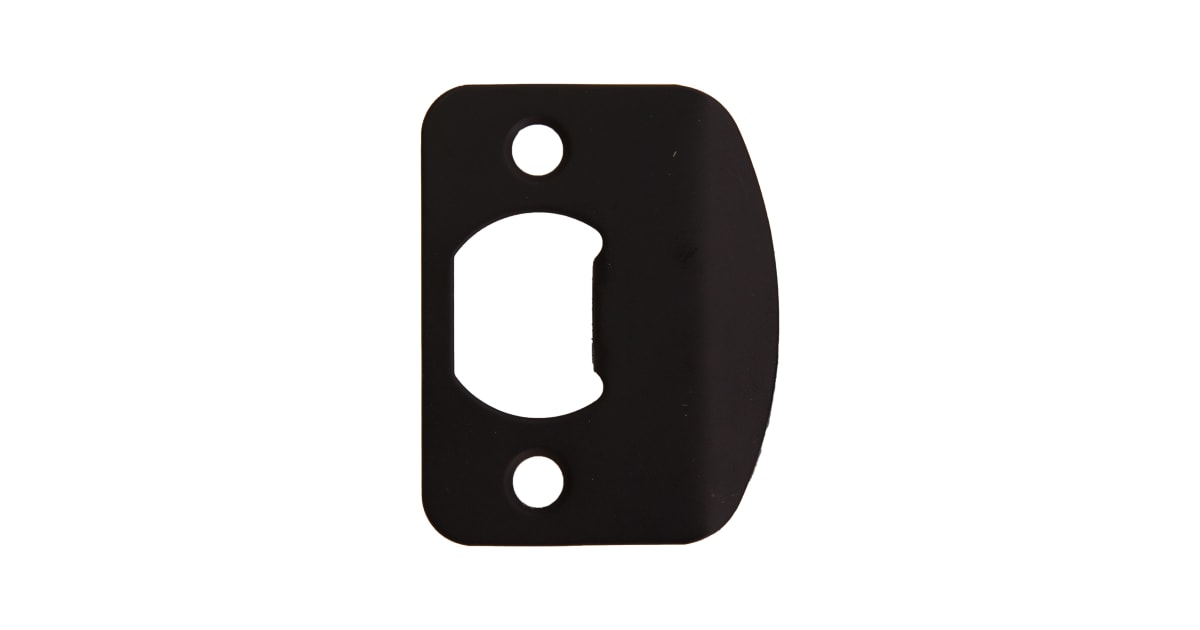 Design House 779355 2-1/4" Full Lip Round Corner Strike Plate ...