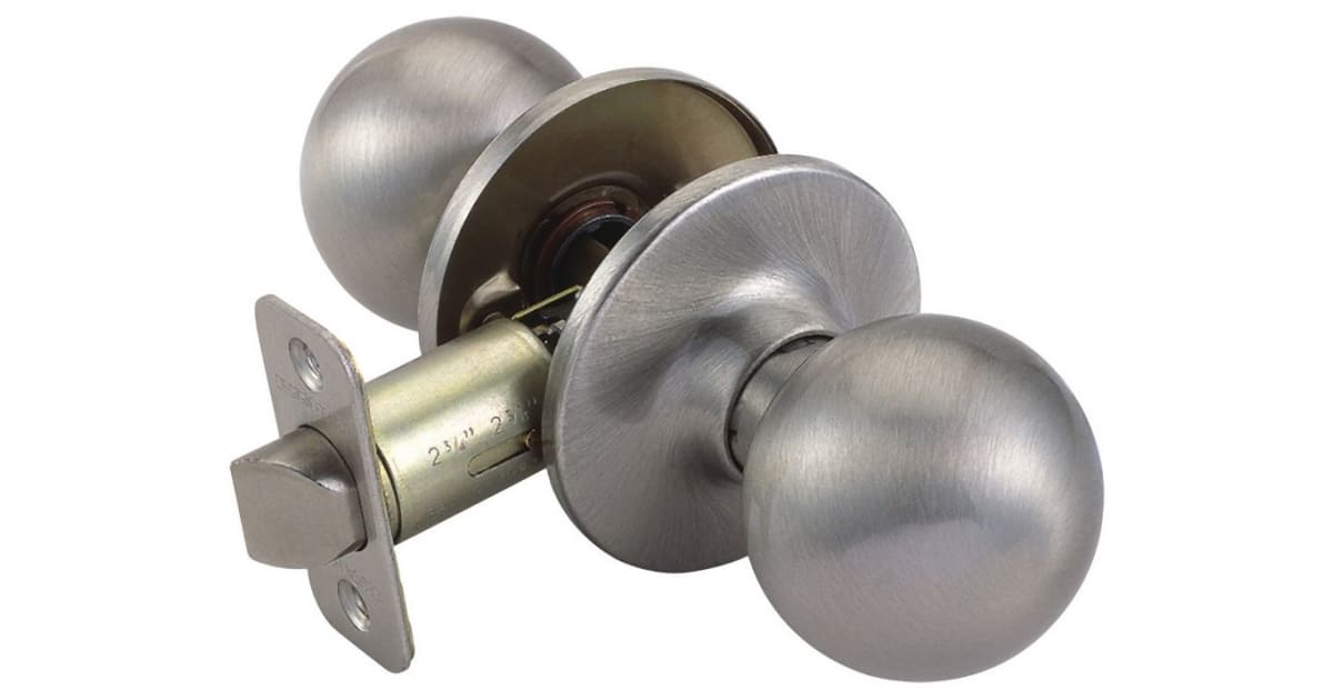 Design House 781872 Ball Series Passage Fits Doors 1-3/8" to 1-3/4 ...