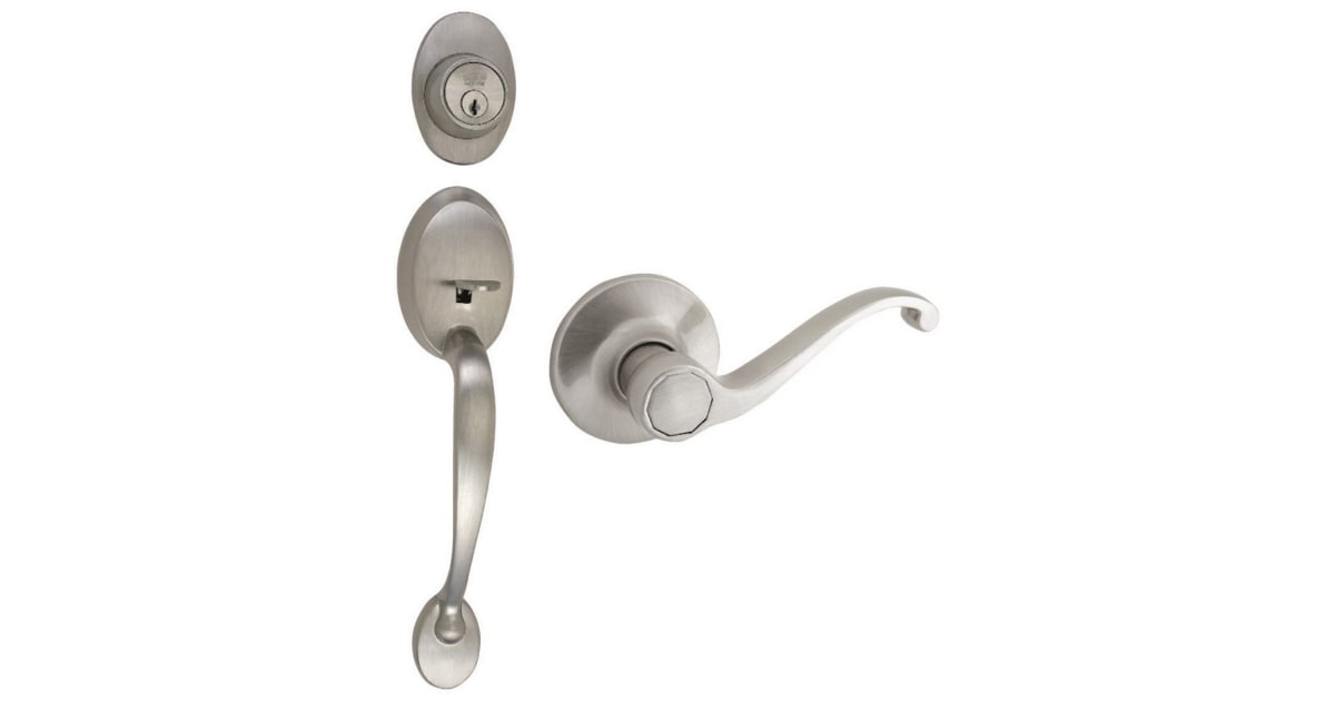 Design House 783514 Coventry Series Handleset with Single Cylinder ...