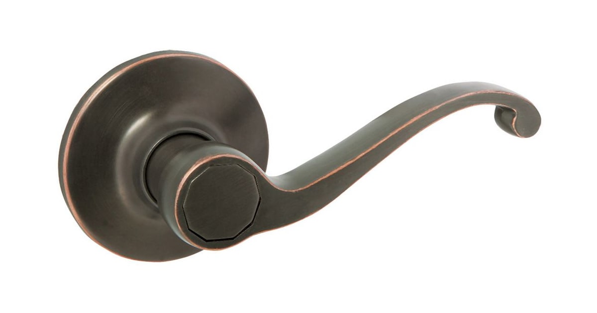 Design House 791657 Scroll Series Dummy Lever with Reversible Handles ...