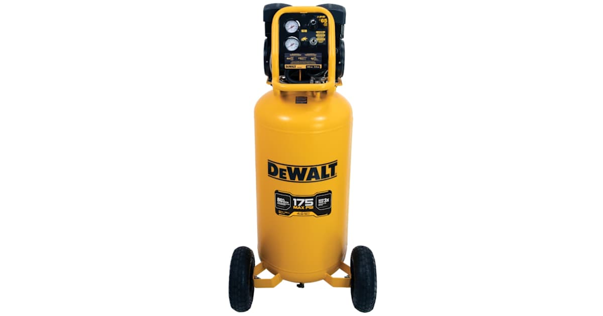 Dewalt DXCMSAC260 2 HP 26 Gal 175 Max PSI Single-Stage Portable ...
