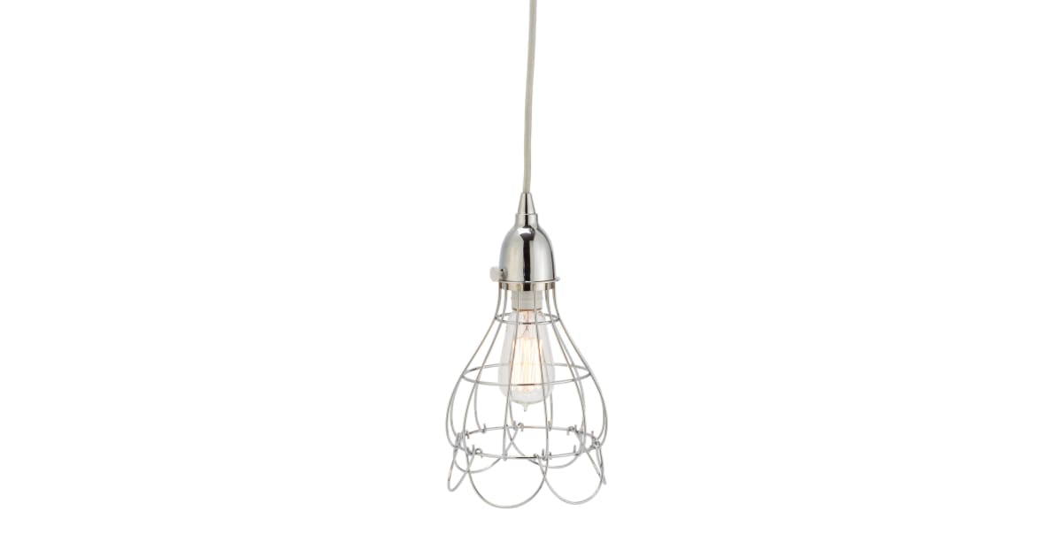 Dimond Home 225041 Silver Wire Rose 1 Light Pendant | Ferguson Home