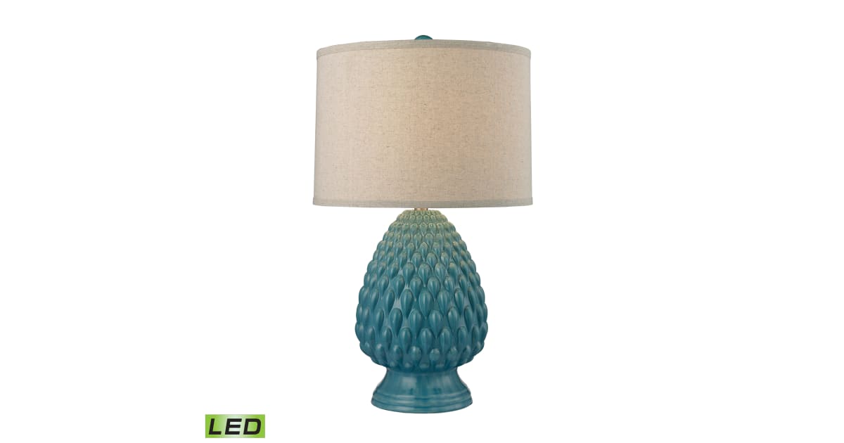 Dimond Lighting D2620-LED 1 Light LED Table Lamp from the Acorn Ceramic ...