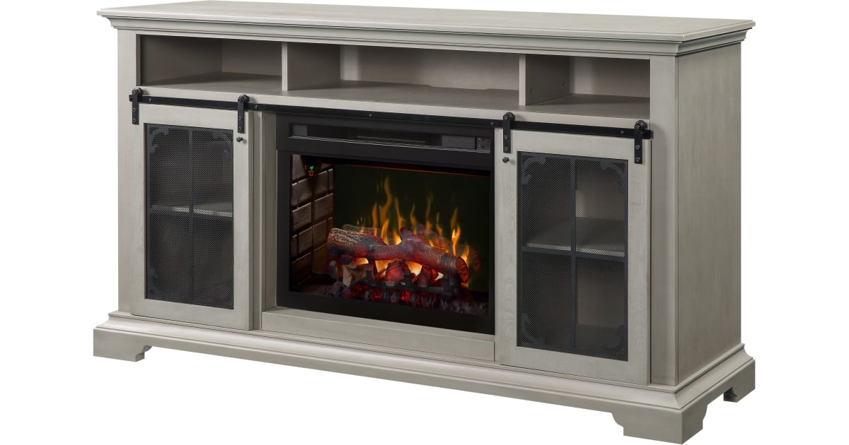 Dimplex DFP25LD-1934SF 71 Inch Wide Olivia Media Console Fireplace with ...