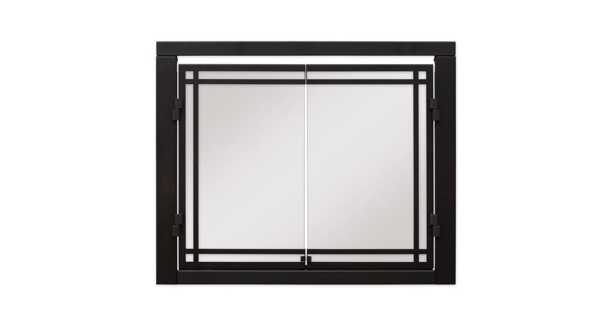 Dimplex X-RBFDOOR36 36 Inch Wide Revillusion® Double Glass Door ...