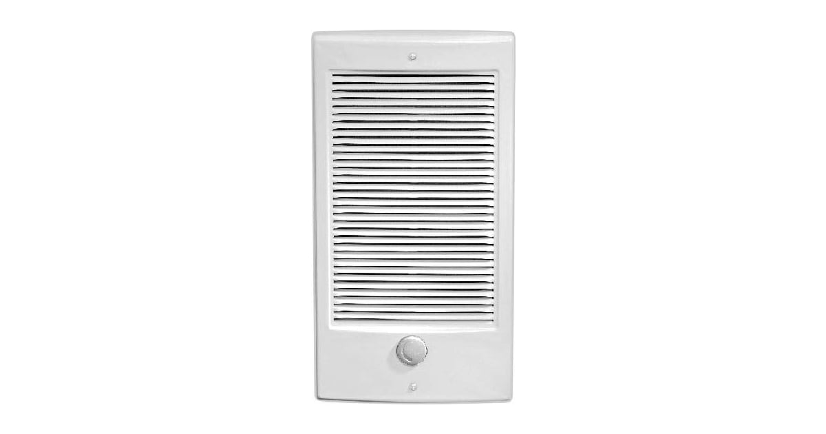 Dimplex T23WH2031CW 1500 Watt or 2000 Watt (208 Volt) Wall Mounted Fan ...