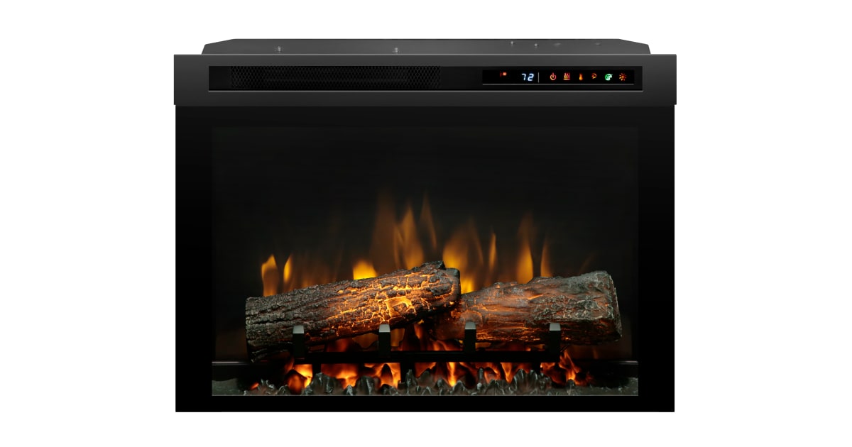 Dimplex X-XHD26L Multi-Fire XHD 5118 BTU 26 Inch Wide Insert Vent Free ...