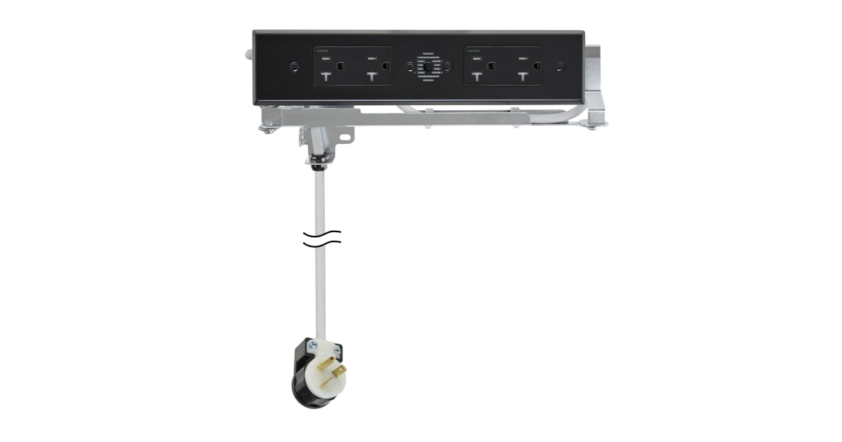 Docking Drawer 2012-266B Blade Duo In-Drawer Outlet (4) 20 Amp AC ...