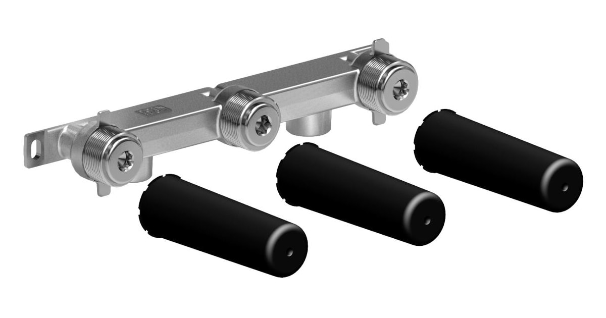 Dornbracht 35720970-900010 Rough for Wall Mounted Faucet with Spout on ...