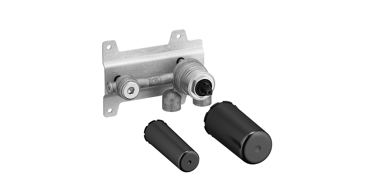 Dornbracht 35806970-900010 Wall-Mounted Single-Lever Mixer, Handle On ...