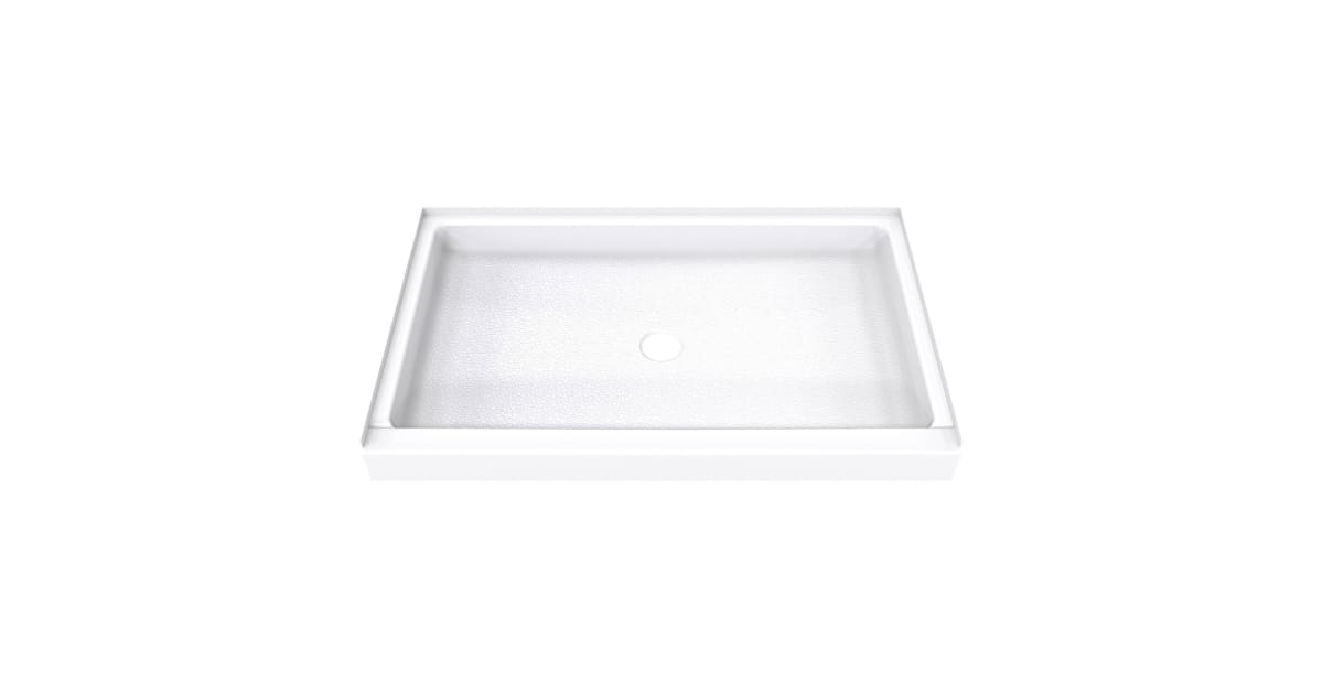 DreamLine B1DS5434XXC0001 DreamStone 34" x 54" Shower Base with Single ...