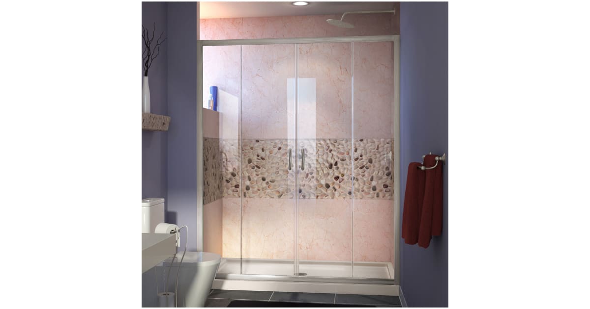DreamLine DL-6962C-22-04 Visions 74-3/4" High x 60" Wide 34" Deep ...