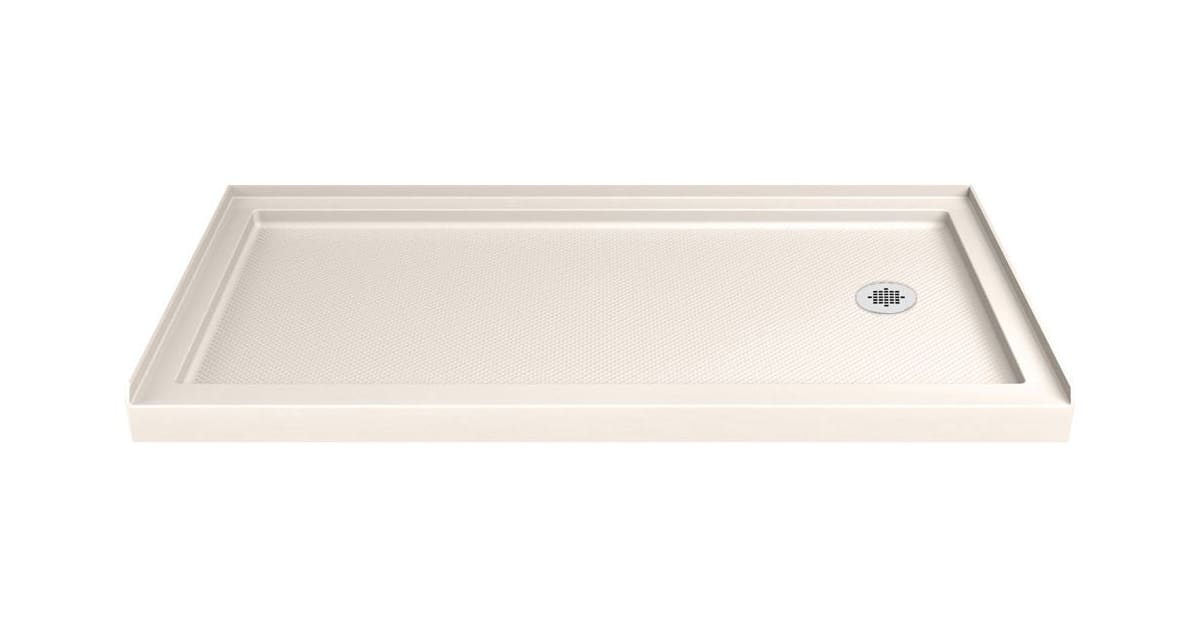 DreamLine DLT-1130602-22 SlimLine 30" X 60" Shower Base with Single ...