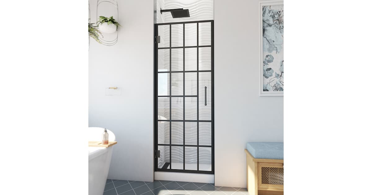 DreamLine SHDR-2428720-89 Unidoor Toulon 72" High x 28" Wide Hinged ...