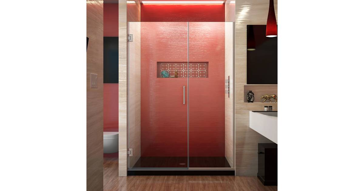 DreamLine SHDR-245157210-04 Unidoor Plus 72" High x 52" Wide Hinged ...