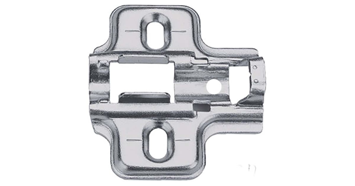 DTC 96H02AQ Mounted Euro Screw Wing Baseplate with 0mm Height for ...