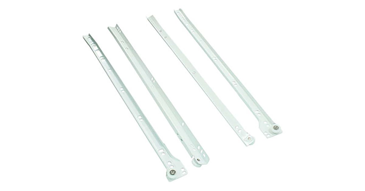 DTC L221 L Series 22 Inch 3/4 Extension Euro Slide Drawer System with ...